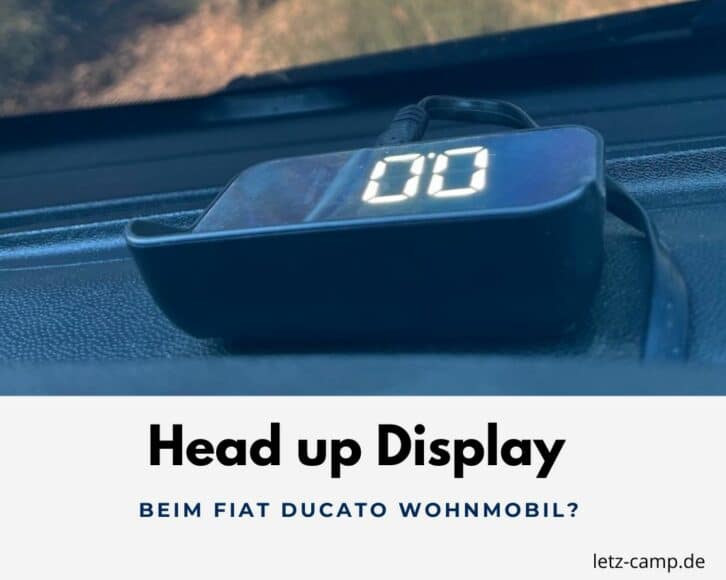 Head up Display Fiat Ducato • letz-camp.de