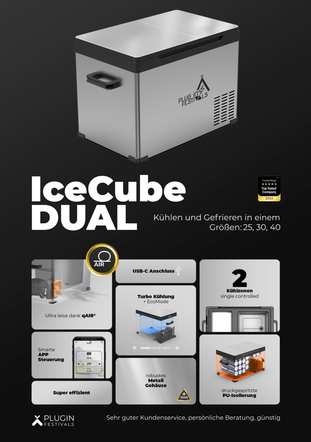 Plug-in Festivals IceCube DUAL • letz-camp.de